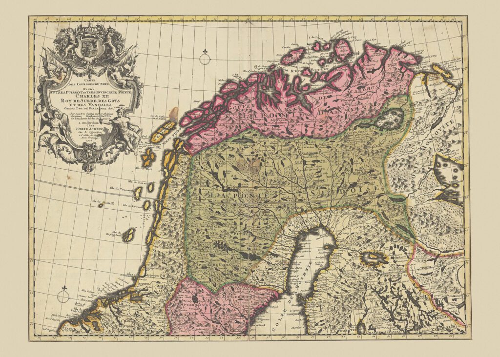 Norra Sverige och Norge 1708 - Släktled